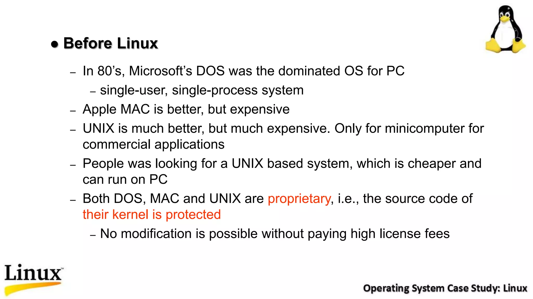 Introduction about linux | PPT