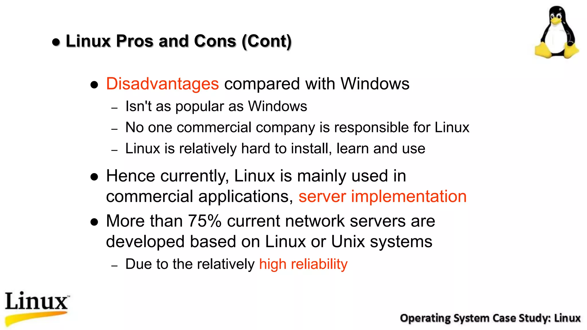 Introduction about linux | PPTX