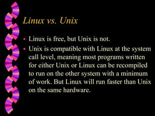 linux pppt for introduction of the Linux | PPT