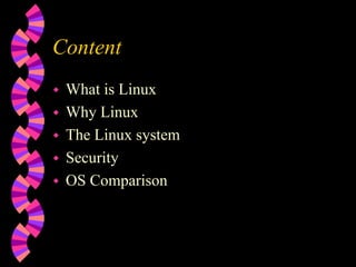 linux pppt for introduction of the Linux | PPT
