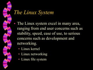 linux pppt for introduction of the Linux | PPT