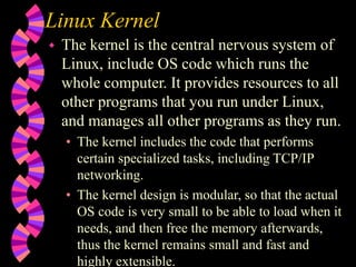 linux pppt for introduction of the Linux | PPT
