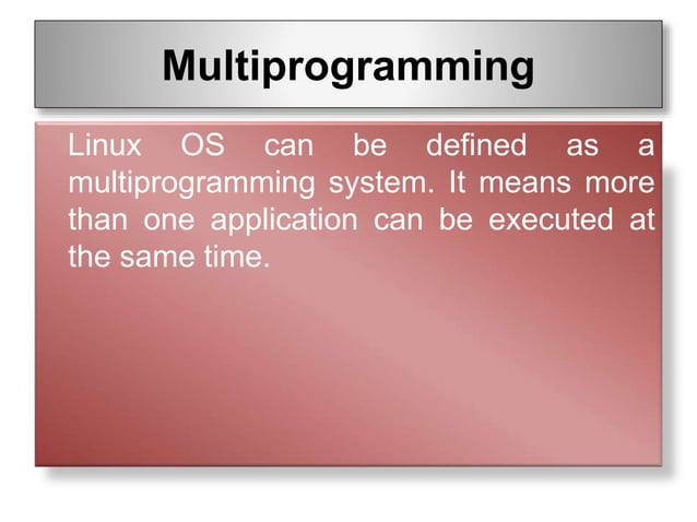 LINUX ppt.linux operating system and digram | PPT