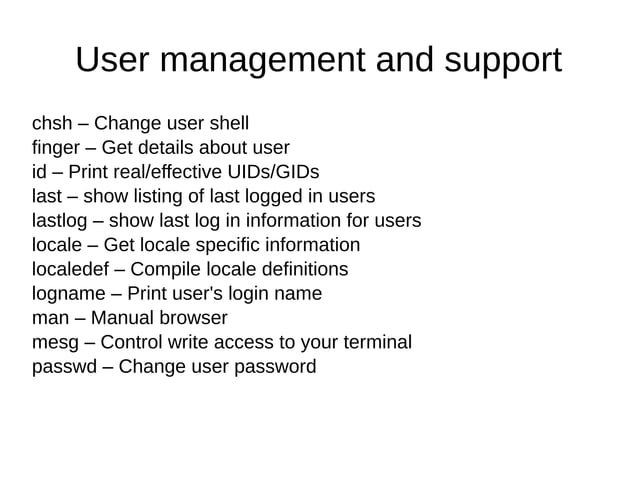 Information about linux operating system | PPT