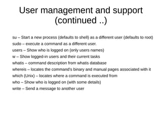 Information about linux operating system | PPT