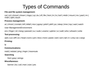 Information about linux operating system | PPT