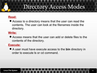 Linux file system nevigation | PPT