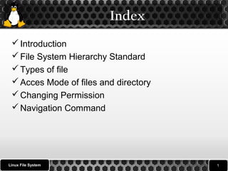 Linux file system nevigation | PPT