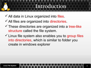 Linux file system nevigation | PPT