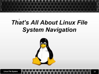 Linux file system nevigation | PPT