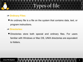 Linux file system nevigation | PPT