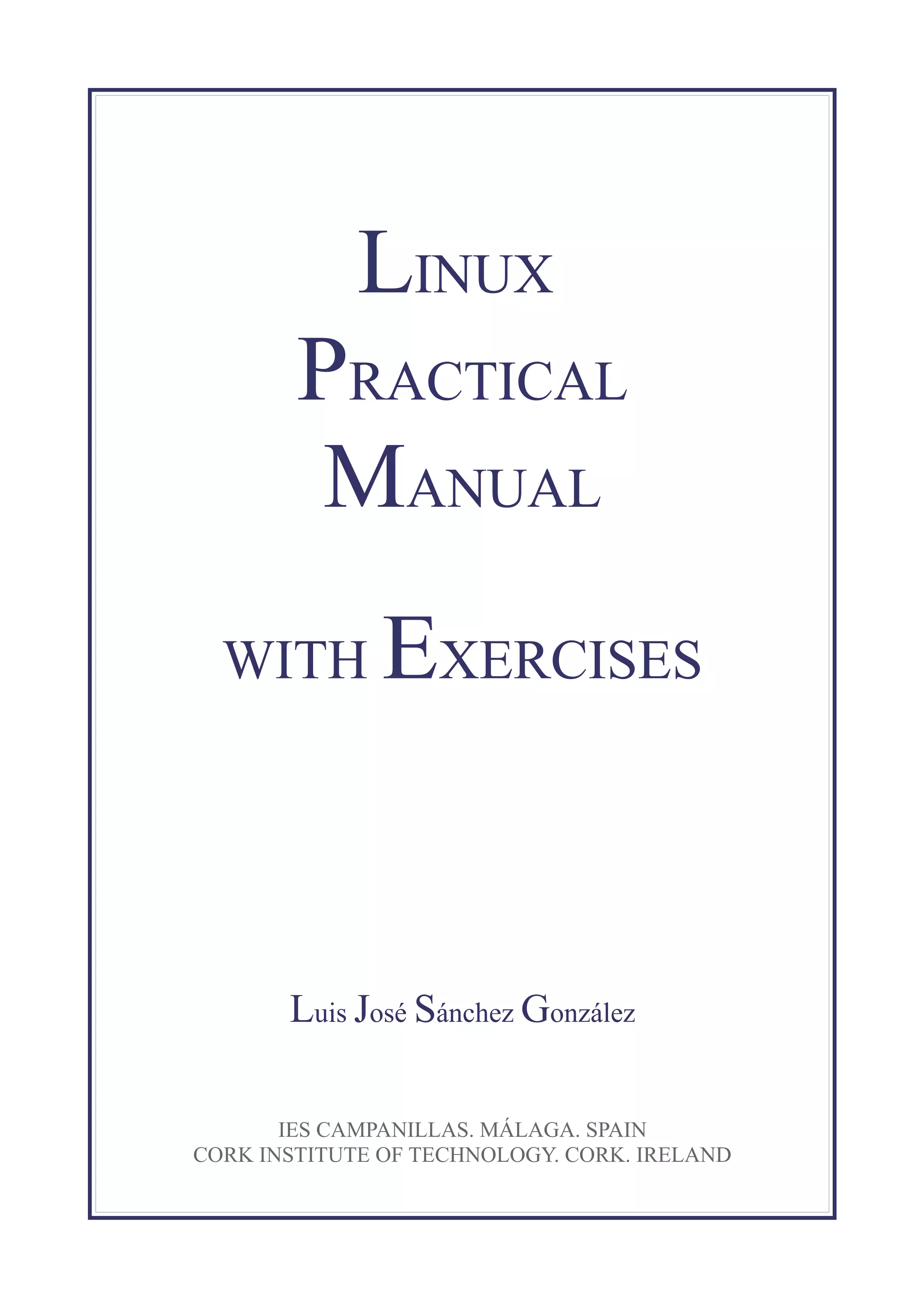 Linux Practical Manual | PDF | Computing | Technology & Computing