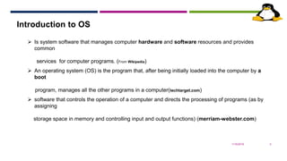 introduction to Linux | PPTX