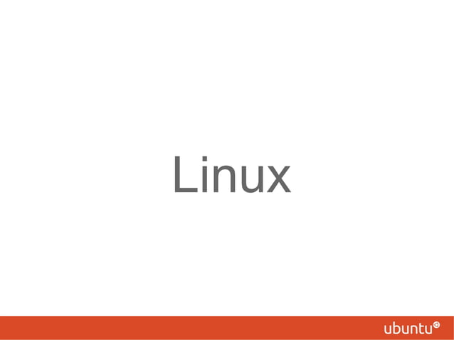 Linux presentation | ODP