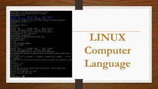 Linux principles and philosophy | PPTX