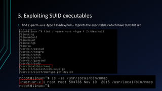 Linux privilege escalation 101 | PPTX