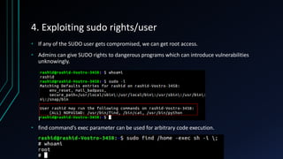 Linux privilege escalation 101 | PPTX