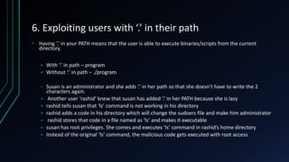 Linux privilege escalation 101 | PPTX