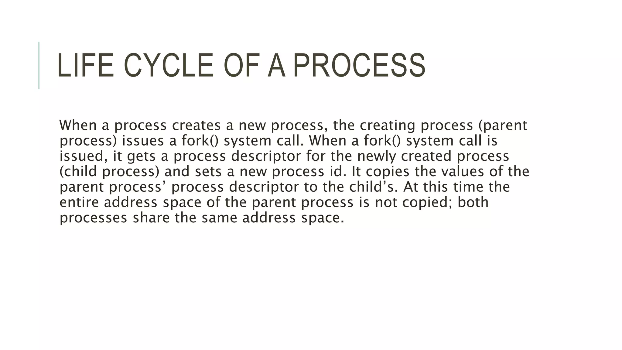 Linux process management | PPTX