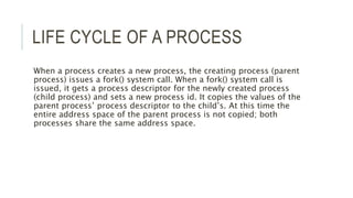 Linux process management | PPTX