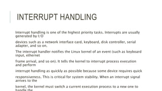 Linux process management | PPTX