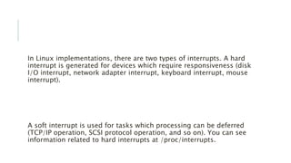 Linux process management | PPTX
