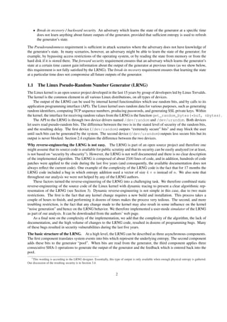 Linux randomnumbergenerator | PDF