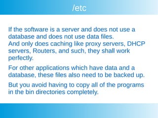 Linux course fhs file hierarchy standard | PPT