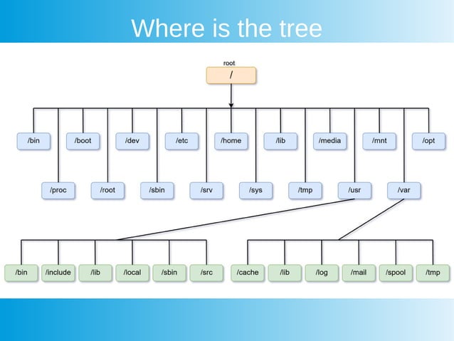 Linux course fhs file hierarchy standard | PPT