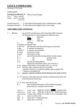 Linux redhat final | PDF