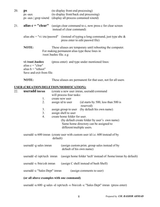 Linux redhat final | PDF