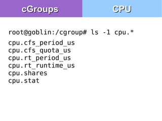Linux resource limits | PPT