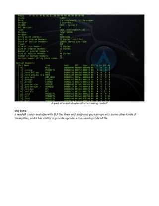 Reverse Engineering in Linux - The tools showcase | PDF
