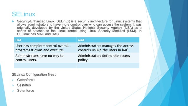 Linux security