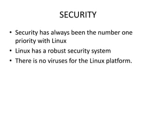 Introduction to Linux basic | PPTX