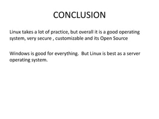 Introduction to Linux basic | PPTX