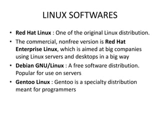 Introduction to Linux basic | PPTX