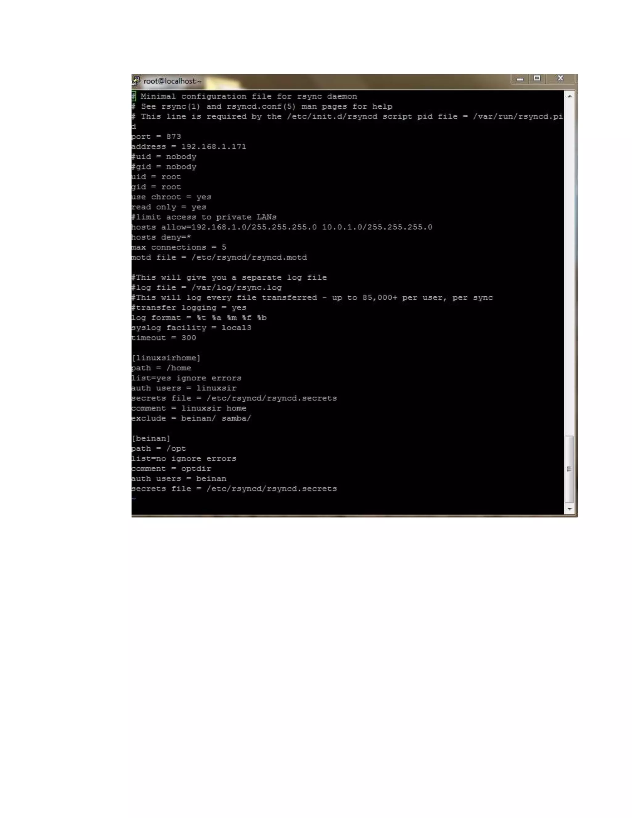 Linux server backup solution | DOCX | Operating Systems | Computer Software and Applications