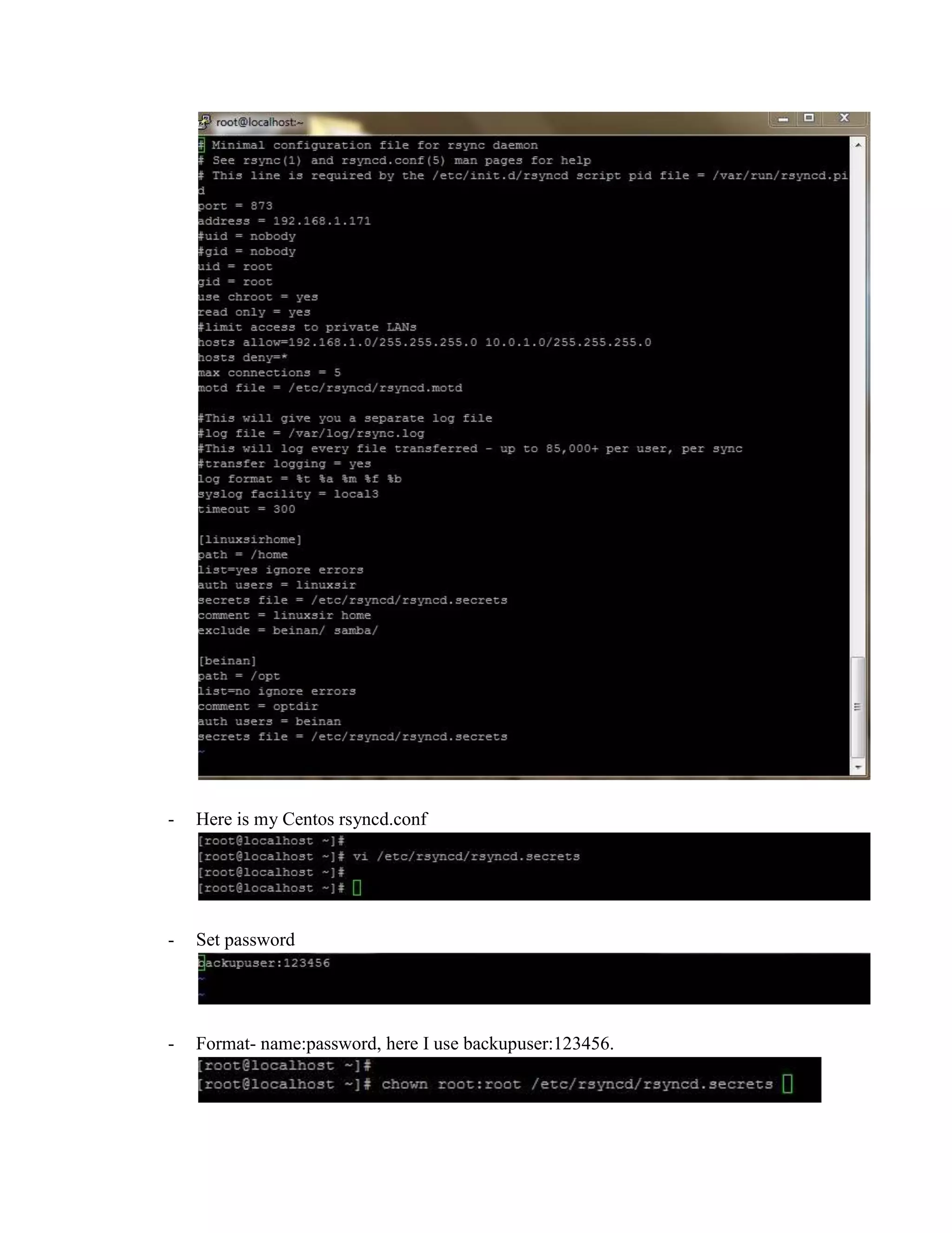 Linux Server Backup Solution Docx Operating Systems Computer Software And Applications