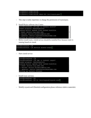 Linux server backup solution | DOCX | Operating Systems | Computer ...