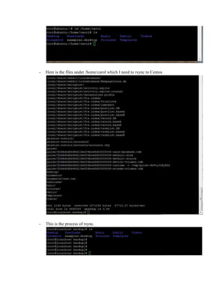 Linux server backup solution | DOCX | Operating Systems | Computer ...