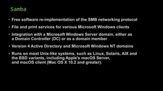 Linux Servers.pptx | Operating Systems | Computer Software and Applications