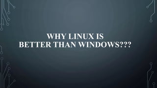 Linux Server vs Windows Server | PPTX