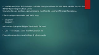 Linux shell | PPTX