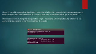 Linux shell | PPTX