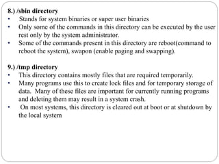 Linux standard file system | PPTX