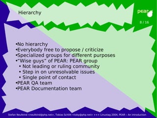 PEAR - An introduction | PDF | Operating Systems | Computer Software ...