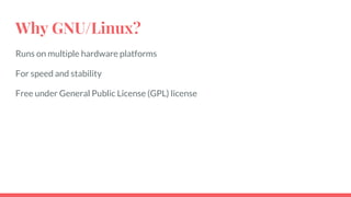 Linux tech talk | PPT