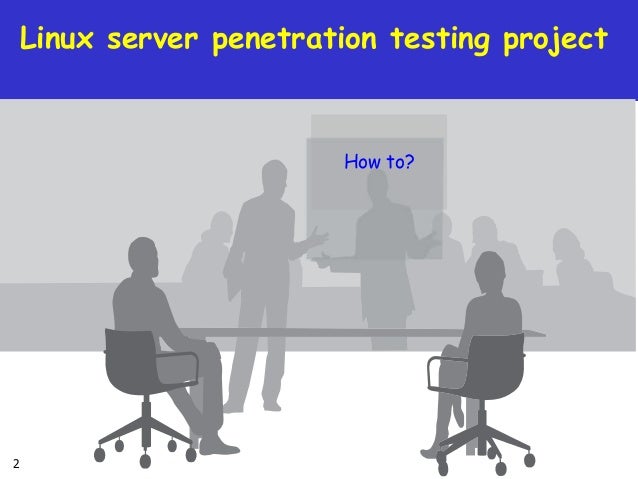 Linux server penetration testing project