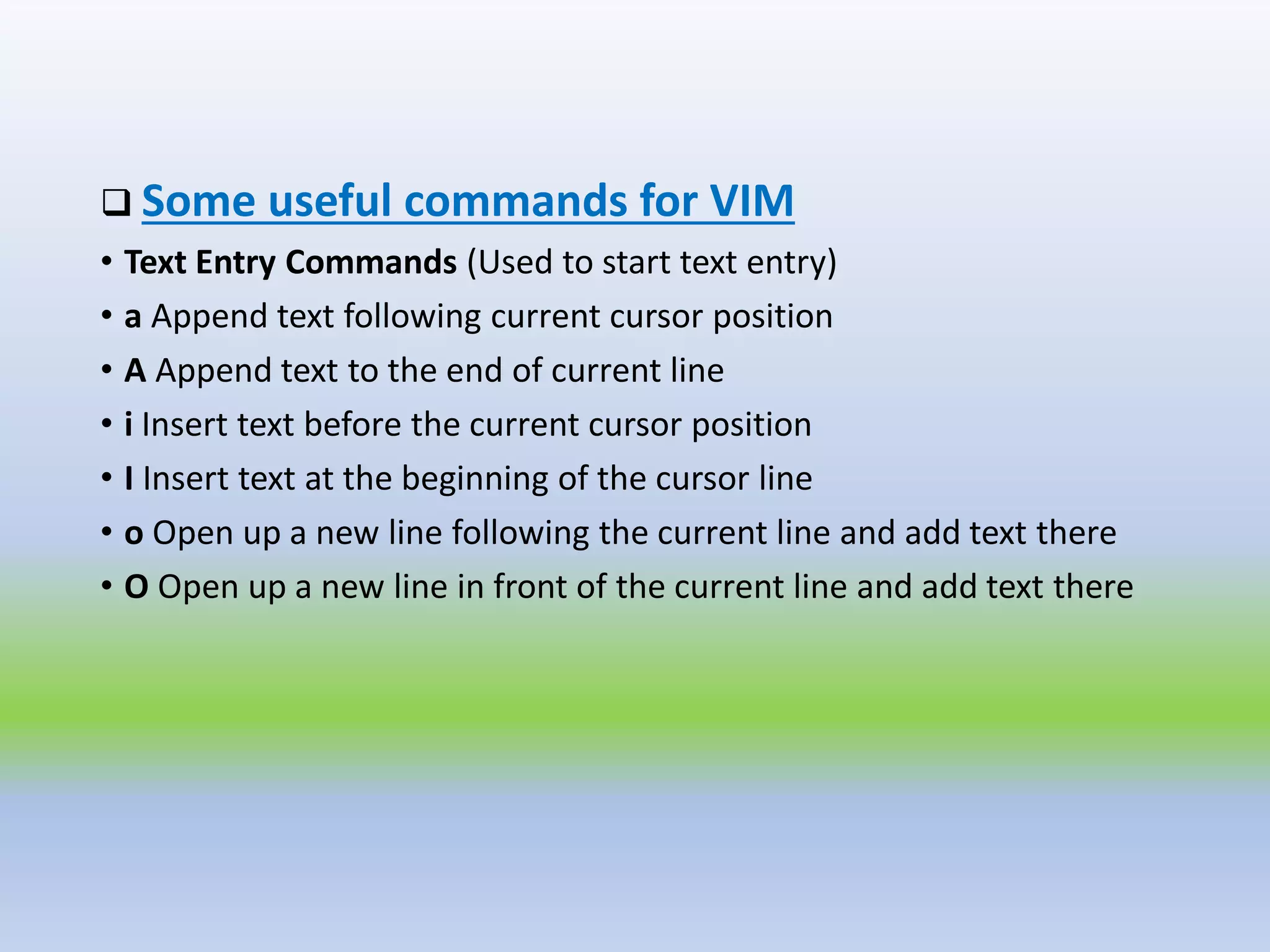 Linux text editors | PDF